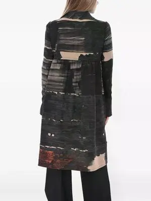 Giambattista Valli Single-breasted Printed Coat