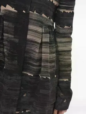 Giambattista Valli Single-breasted Printed Coat