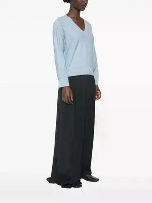 Herno Sequin-embellished V-neck Sweater