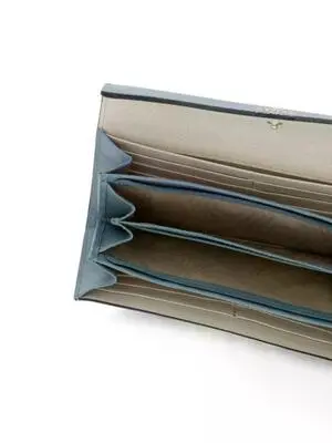 Furla Logo-plaque Grained Leather Wallet
