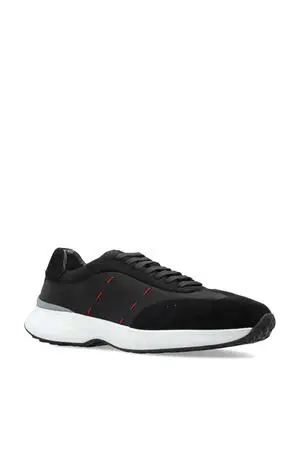 Kiton Suede-panelled Sneakers