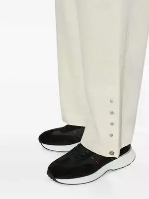 Kiton Suede-panelled Sneakers