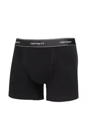 Carhartt Work In Progress Logo-waistband Boxers - Black