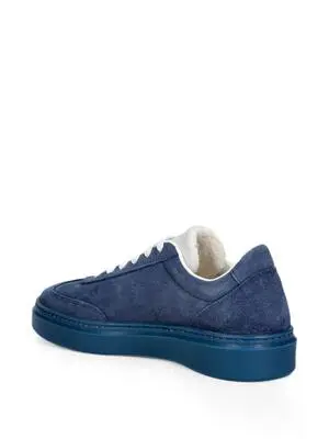 Furla Hype Logo-embroidered Suede Sneakers