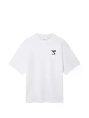 Axel Arigato Ace Logo-embroidered T-shirt - White