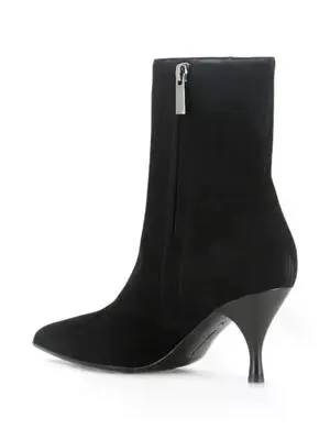 SERGIO LEVANTESI Pointed-toe Suede Boots