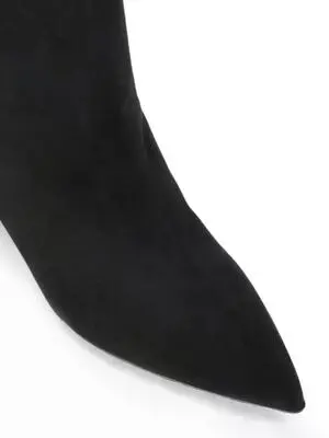 SERGIO LEVANTESI Pointed-toe Suede Boots