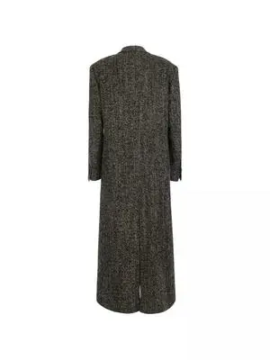 Tagliatore Herringbone Double-breasted Coat - Brown