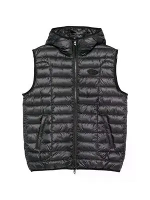 DIESEL® Quilted Hooded Gilet