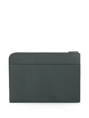 Smythson Large Panama-leather Laptop Case