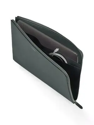Smythson Large Panama-leather Laptop Case