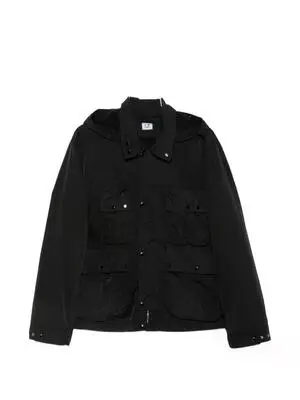 C.P. COMPANY Chrome-r Goggle Zip-fastening Jacket - Black
