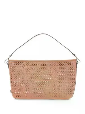 MARCELLA CLUB Mashup Perforated Shoulder Bag - Pink