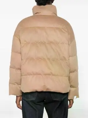 Max Mara Reversible Camel Drap Puffer Jacket