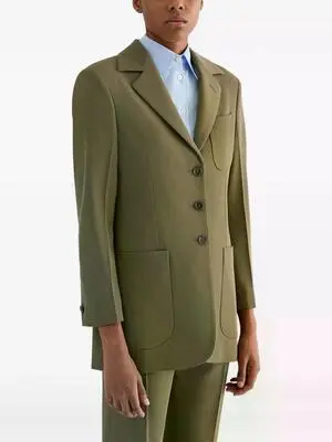 JIL SANDER Single-breasted Wool Blazer