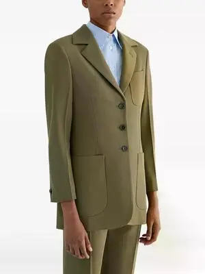 JIL SANDER Single-breasted Wool Blazer