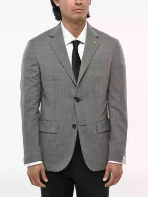 Corneliani Circle Houndstooth Blazer - Grey
