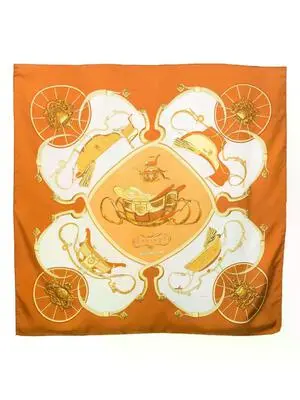 Hermès 1981 Springs P Ledoux Silk Scarf