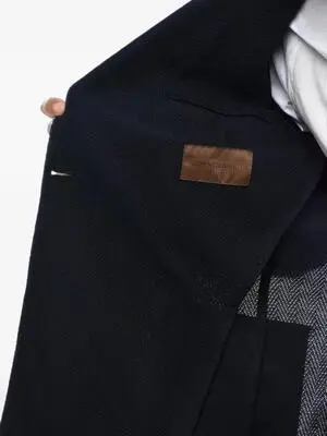 Corneliani Textured Double-breasted Blazer