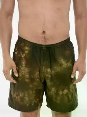 Woolrich Tie-dye Swim Trunks - Green