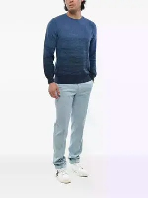 Corneliani Ombré-effect Crew-neck Sweater