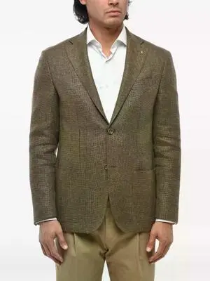 Corneliani Cc Collection Patch-pocket Blazer - Brown