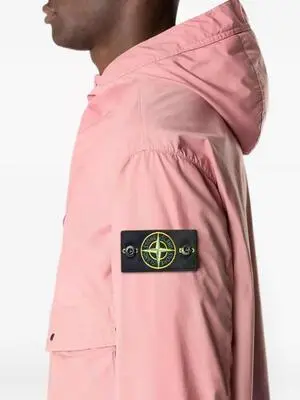 Stone Island 4100052 Light Compact Touch Poly-tc Hooded Jacket