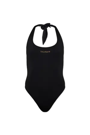 Balmain One-piece Swimsuit - Black