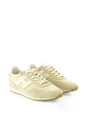 Hogan Panelled Sneakers - Neutrals