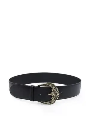 Etro Leather Belt - Black