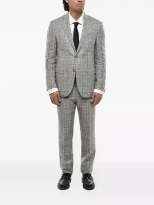Corneliani Single-breasted Checked Suit