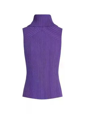 Karl Lagerfeld Zip Knit Vest