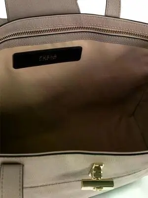 Furla Amelia Large Leather Tote Bag