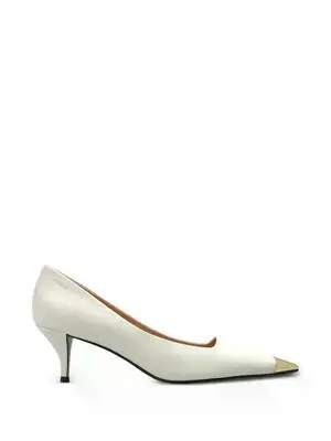 Furla Metal-toe Leather Pumps