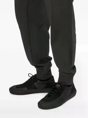 Stone Island Canvas Suede Trainers