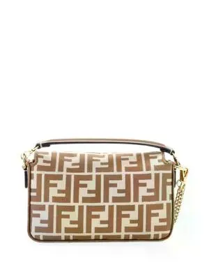 Fendi Baguette Nm Bag Zucca Canvas Mini Crossbody Bag