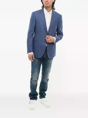 Corneliani Embroidered Single-breasted Jacket