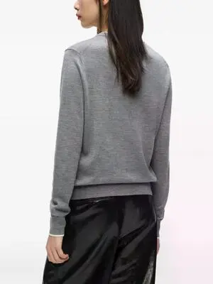 Karl Lagerfeld Merino Wool Crew-neck Sweater