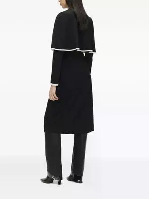 Karl Lagerfeld Transformable Cape Dress - Black