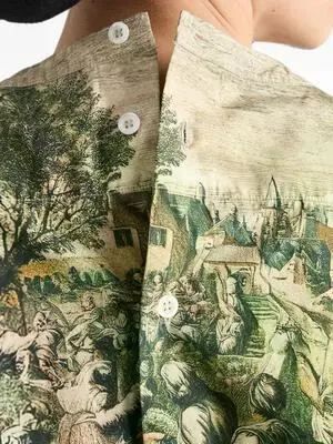 Prada Printed Cotton Shirt