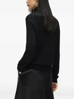 Karl Lagerfeld Logo-embroidered Turtleneck Sweater