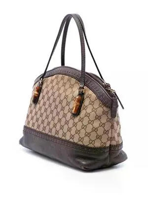 Gucci Gg Canvas Crafty Handbag