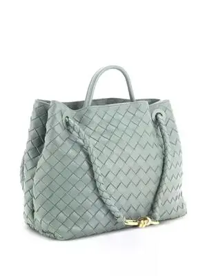 Bottega Veneta Andiamo Top Handle Bag - Blue