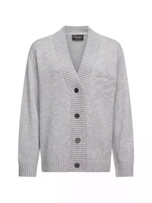Karl Lagerfeld Soutache Cardigan - Grey