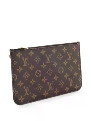 LOUIS VUITTON Neverfull Pochette Monogram Canvas Large Pouch