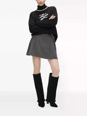 Karl Lagerfeld Soutache Turtleneck Sweater