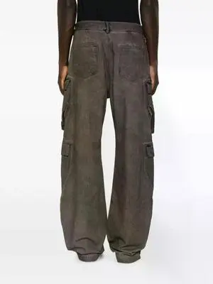 Rick Owens Belt-loop Faded-effect Jeans
