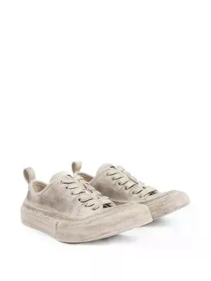 ANN DEMEULEMEESTER Distressed-finish Sneakers