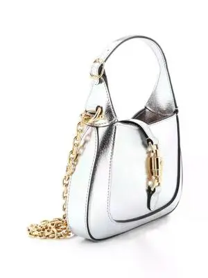 Gucci Jackie 1961 Chain Leather Mini Hobo Bag