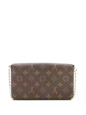 LOUIS VUITTON Monogram Canvas Felicie Pochette - Brown